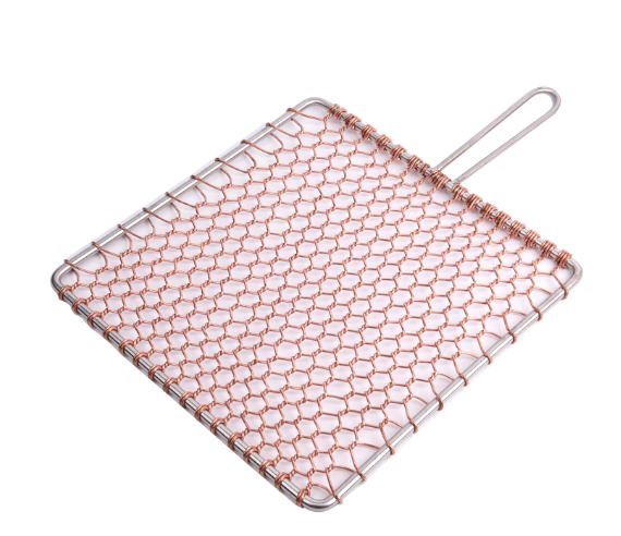 Copper Fire Grill Square 32 x 32cm – FOOD OVER FIRE