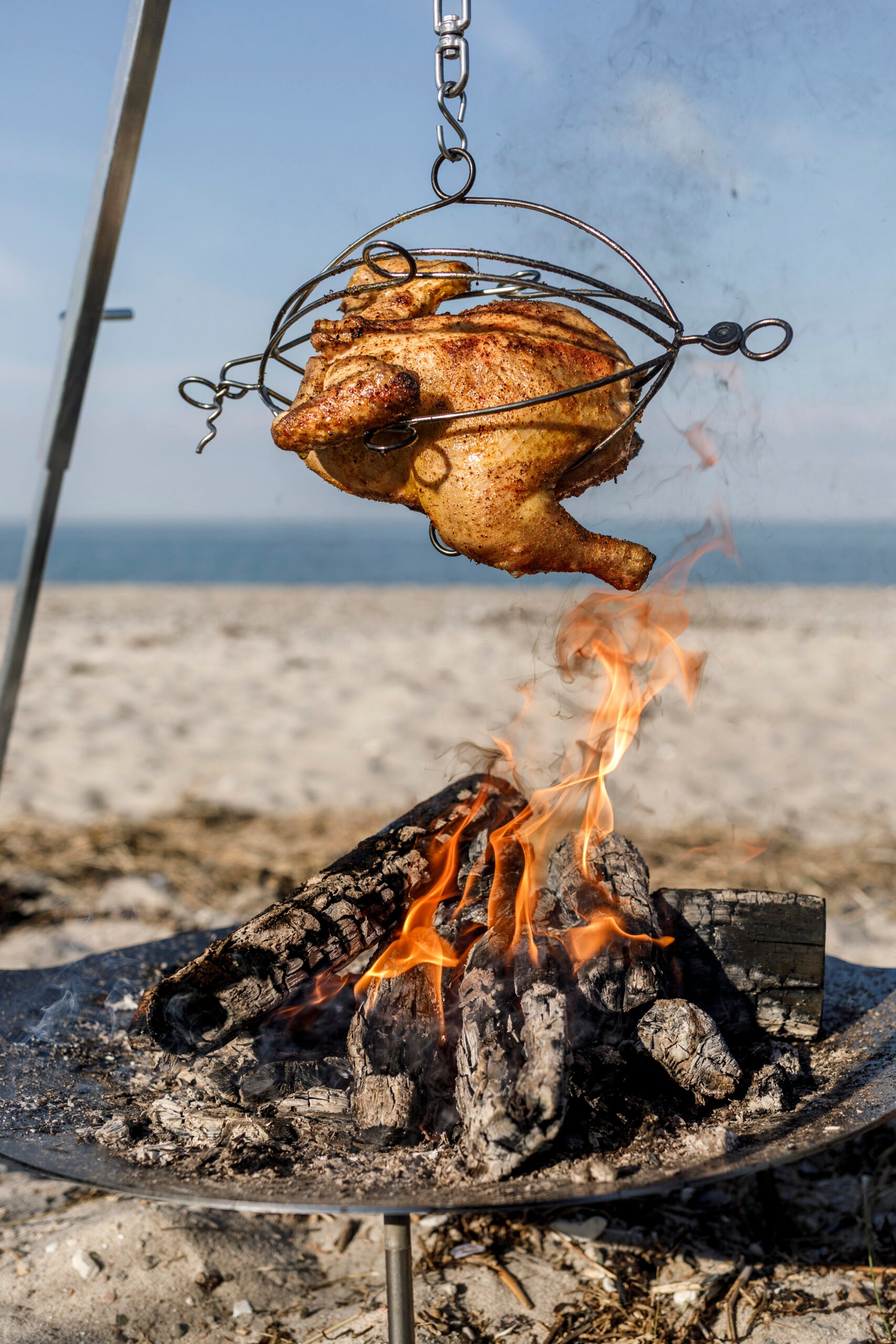 Petromax Hanging Poultry Grill Basket / Bird Cage – FOOD OVER FIRE